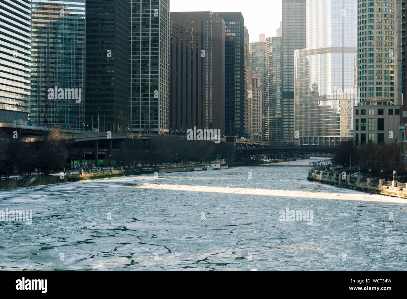 River In City Stock Photo - Alamy