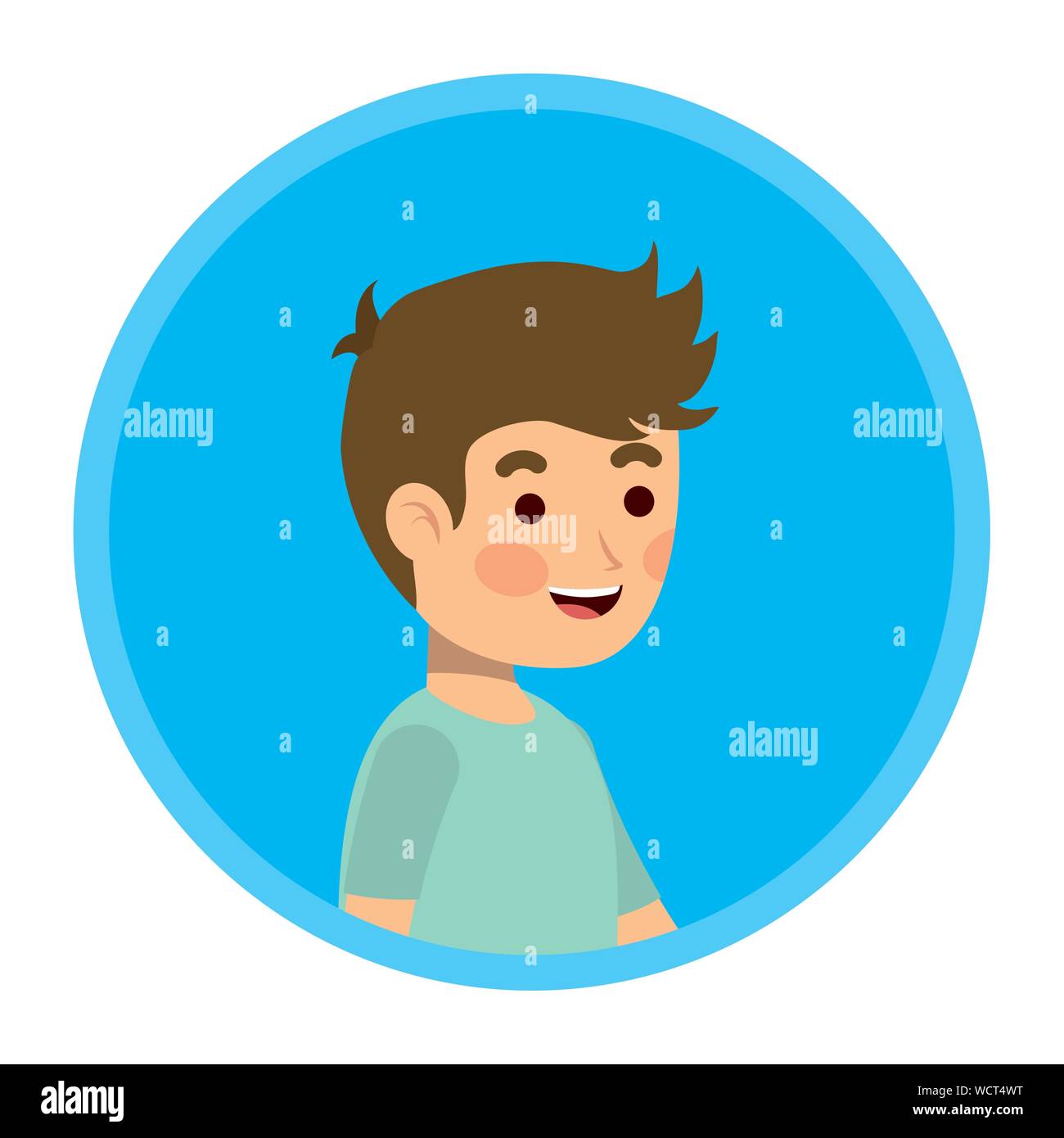 Isolated boy cartoon design Stock Vector Image & Art - Alamy