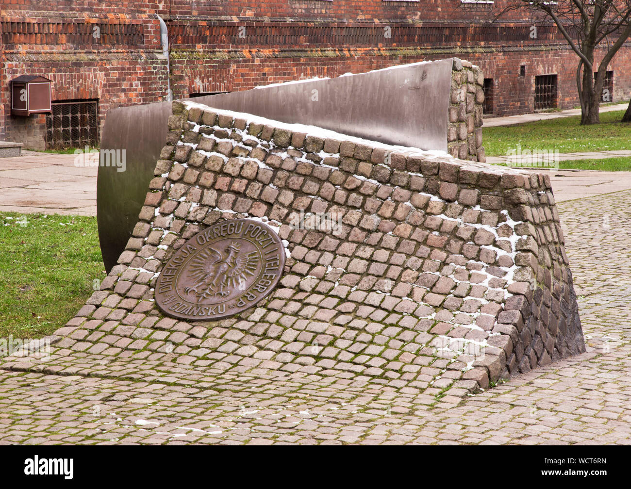 Gdansk polish post office monument hi-res stock photography and images ...