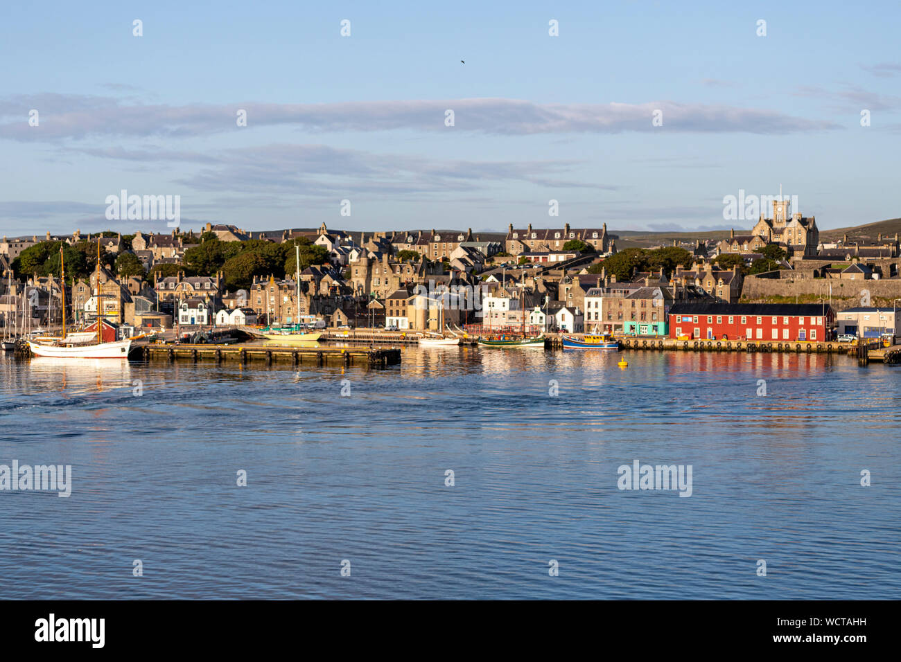 Port of Lerwick from , MV Hrossey ferry NorthLink Ferries, Shetland ...