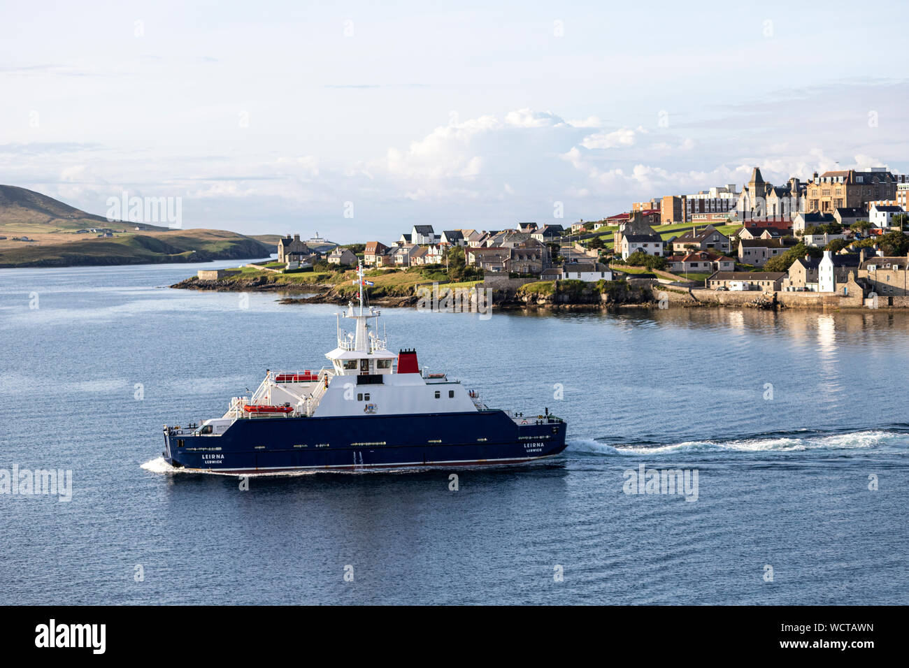 Bressay Lerwick ferry, Lerwick, Shetland, Scotland, UK Stock Photo - Alamy