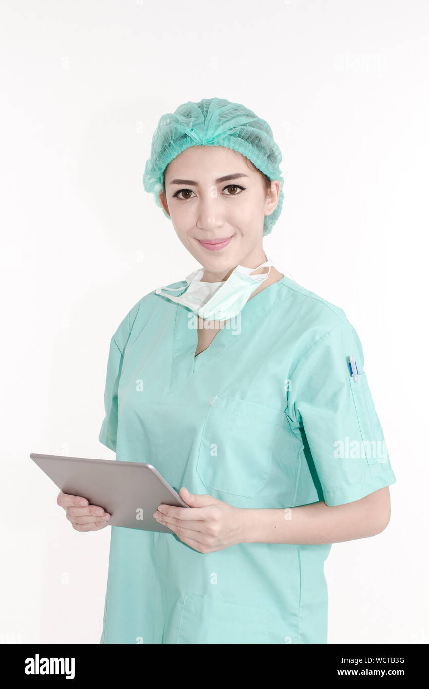 Doctor portrait standing hi-res stock photography and images - Alamy
