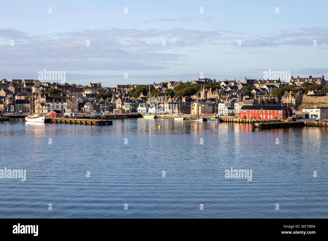 Port of Lerwick from , MV Hrossey ferry NorthLink Ferries, Shetland ...