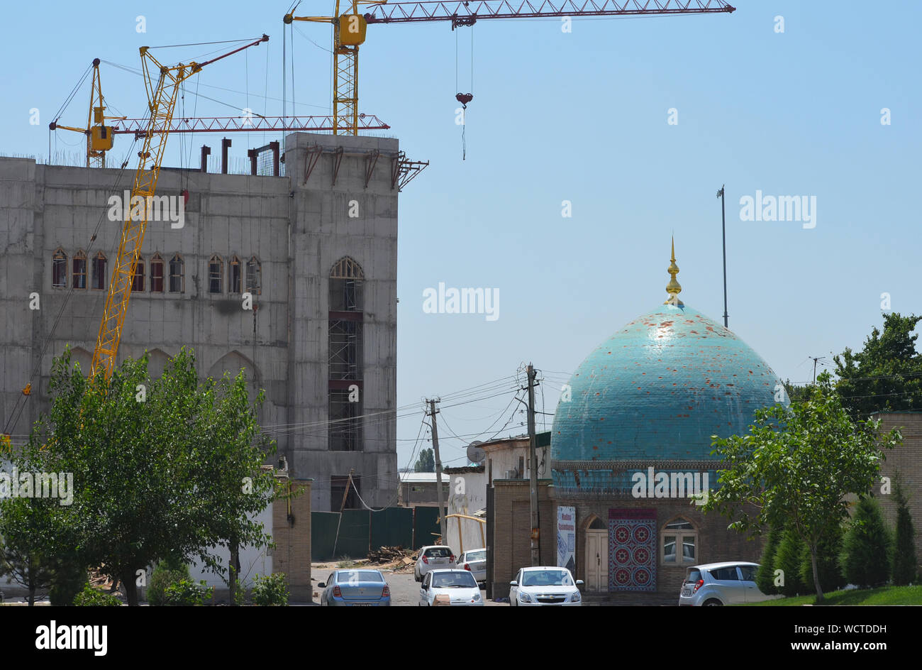 Tashkent construction boom hi-res stock photography and images - Alamy