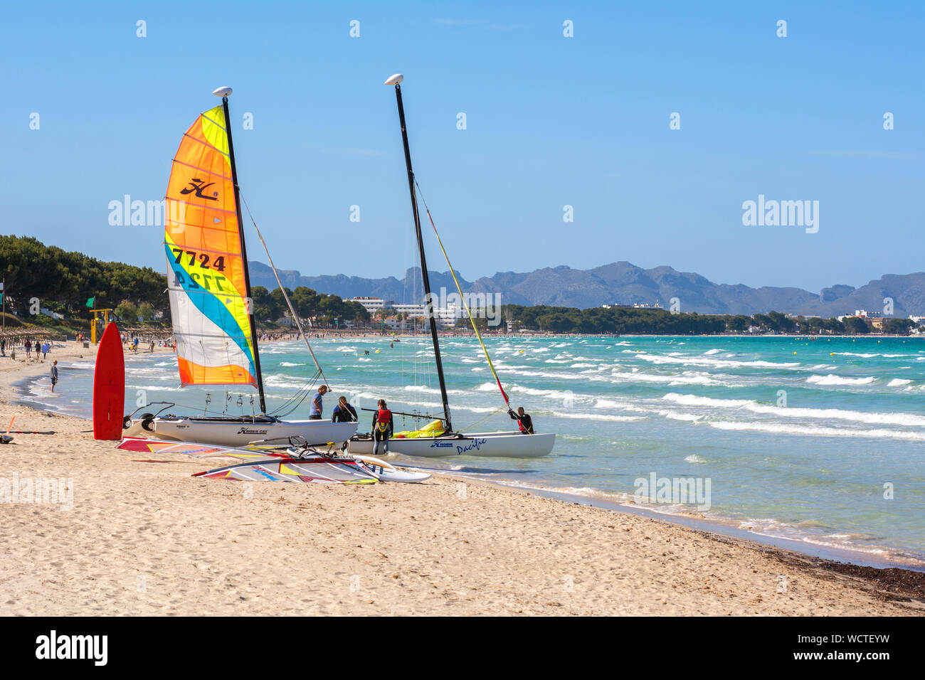 Sailing mallorca 2019 hi-res stock photography and images - Alamy