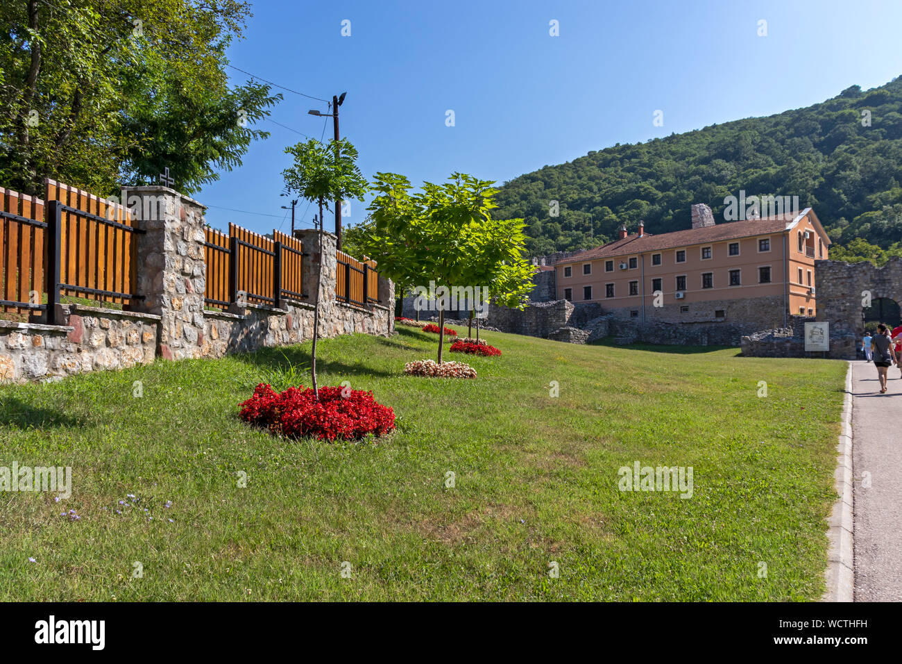 RAVANICA MONASTERY, SERBIA - AUGUST 11, 2019: Medieval Ravanica ...