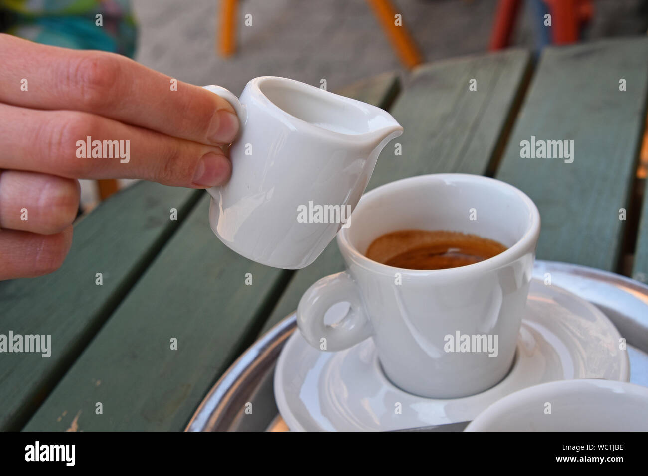 Pitcher and saucer hi-res stock photography and images - Alamy