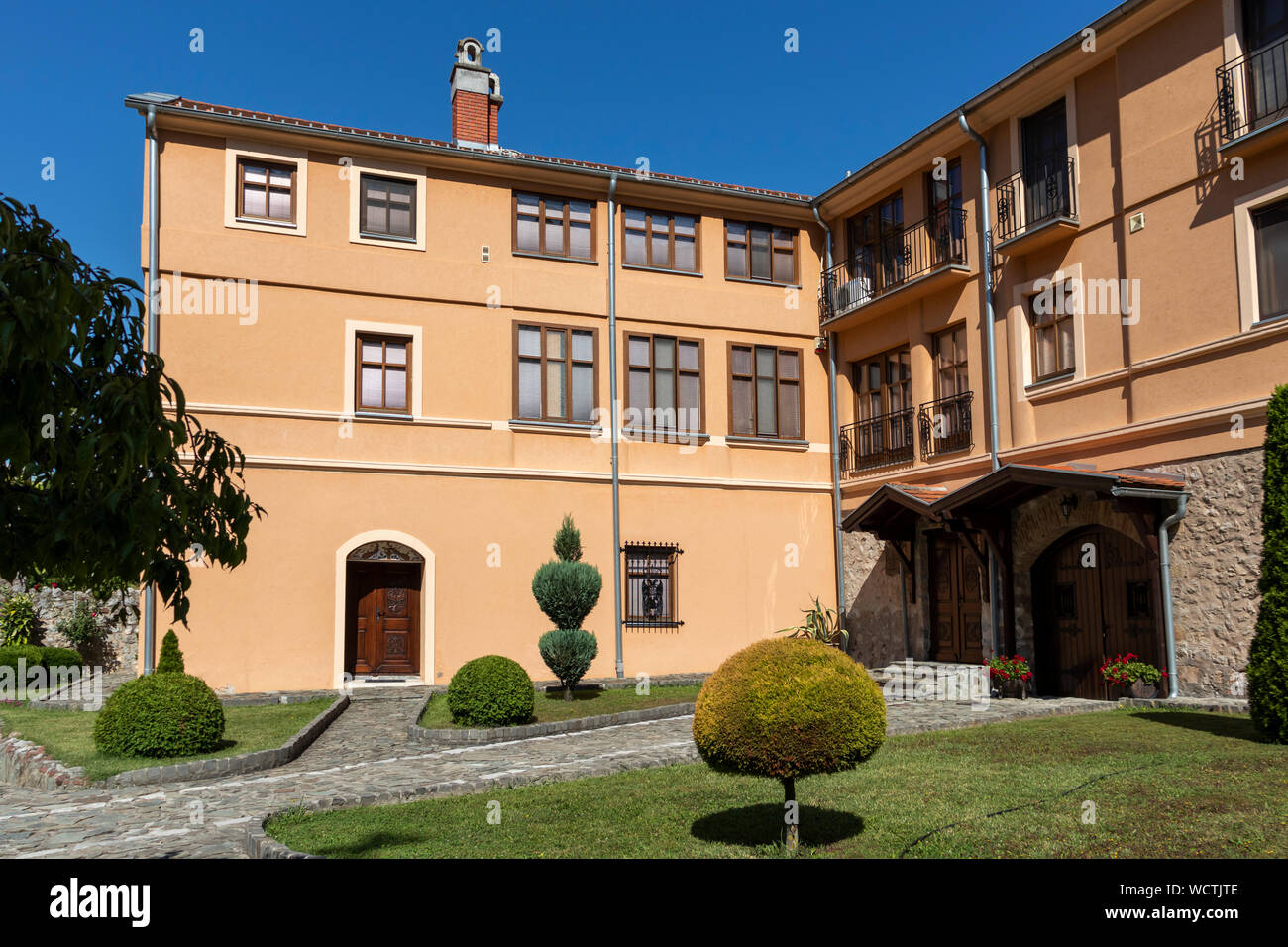 RAVANICA MONASTERY, SERBIA - AUGUST 11, 2019: Medieval Ravanica ...