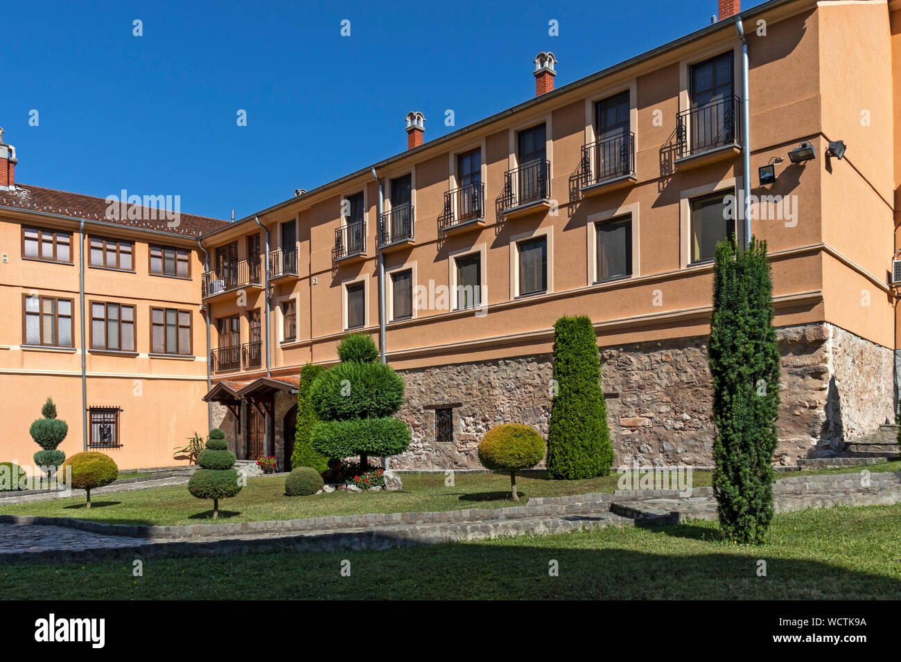 RAVANICA MONASTERY, SERBIA - AUGUST 11, 2019: Medieval Ravanica ...