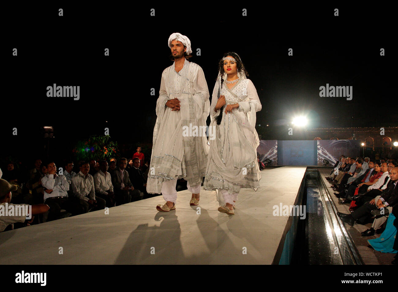 A fashion show at the Lalbagh Fort, organised by Dhaka Chember of ...