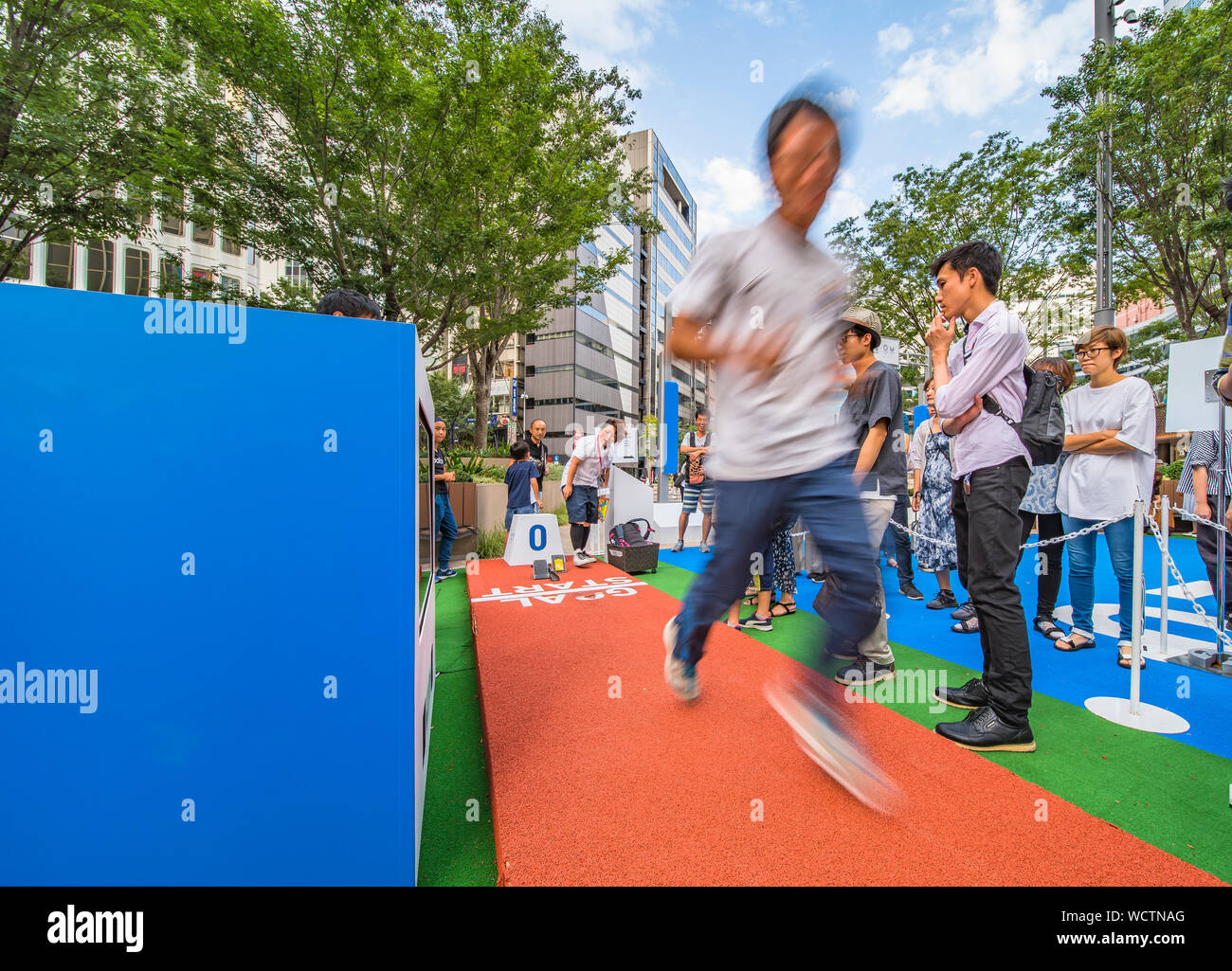 Children in olympic disciplines hi-res stock photography and images - Alamy