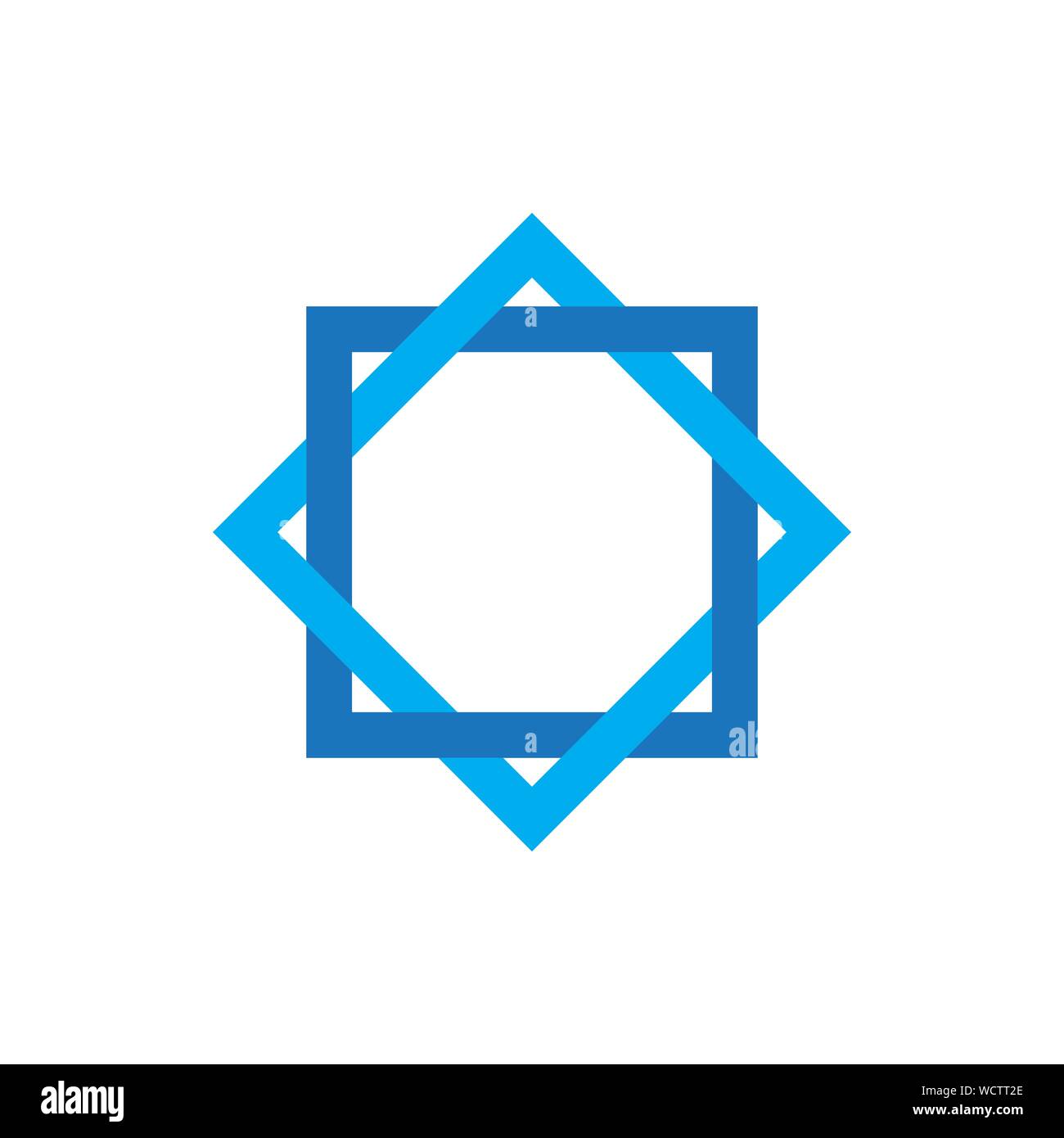 Star of david icon vector vectors hi-res stock photography and images ...