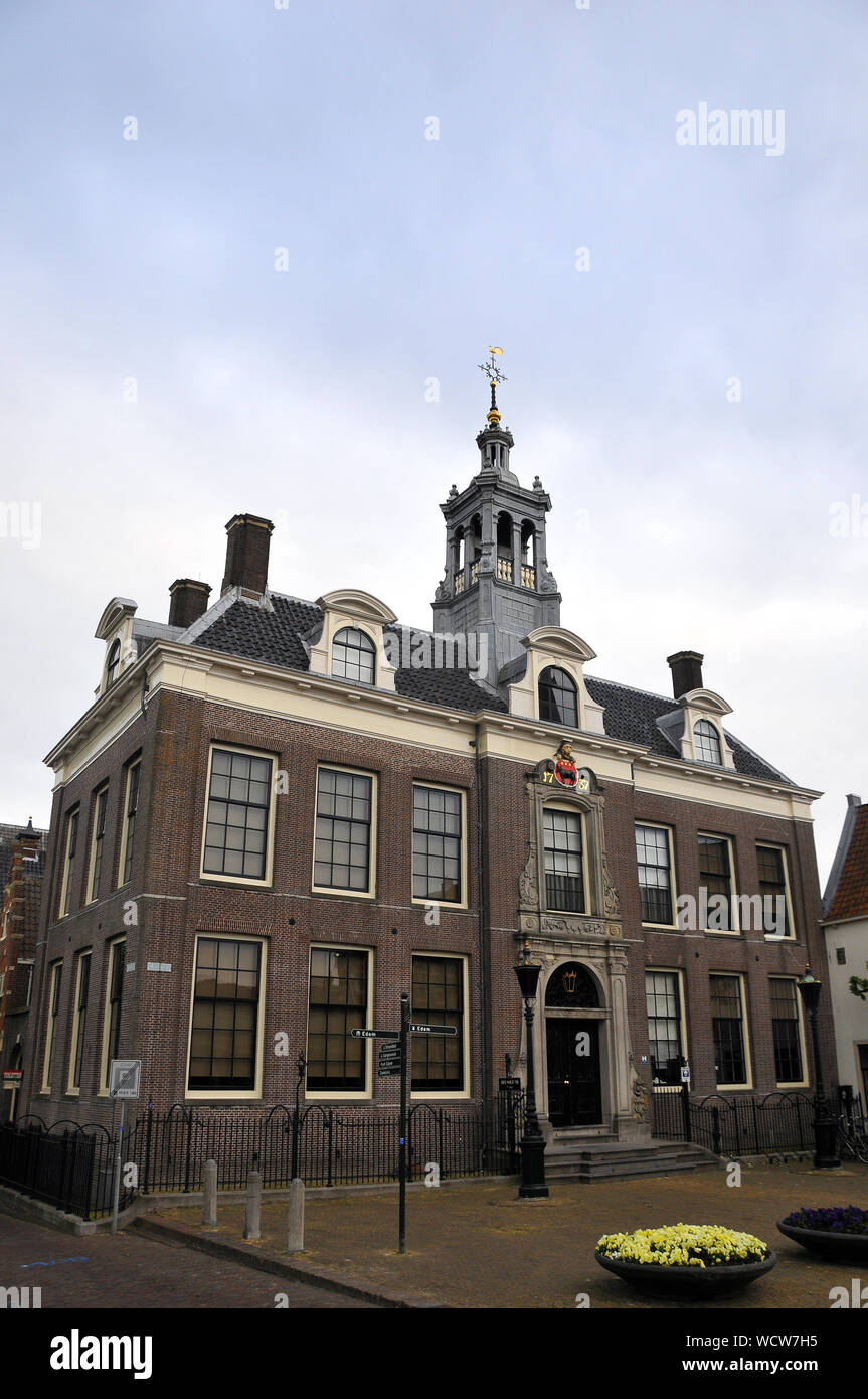 Town hall, downtown, Edam, Netherlands, Europe Stock Photo - Alamy