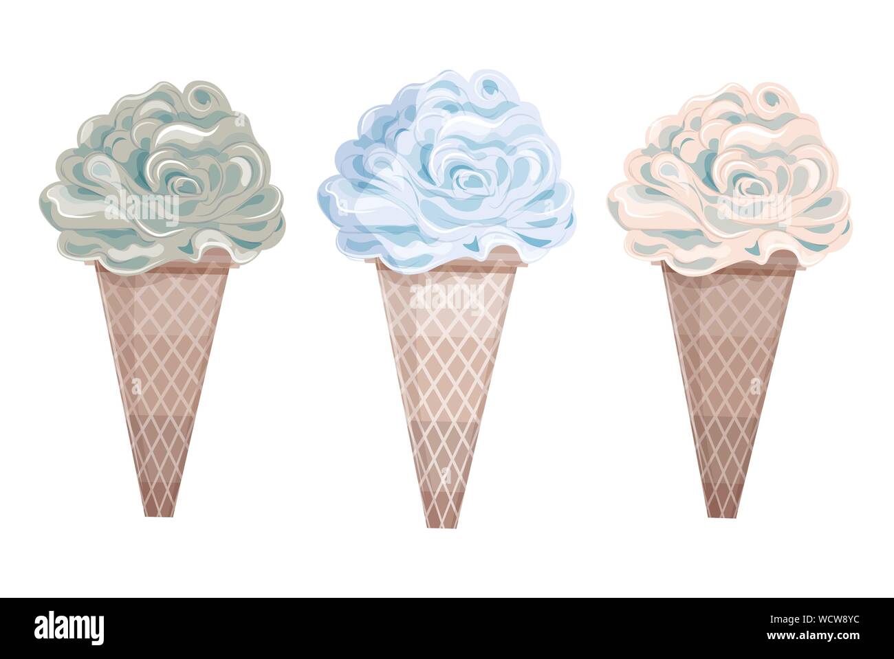 Ice cream 3 Stock Vector Images - Alamy