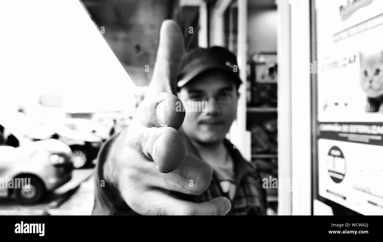 Hand making gun hi-res stock photography and images - Alamy