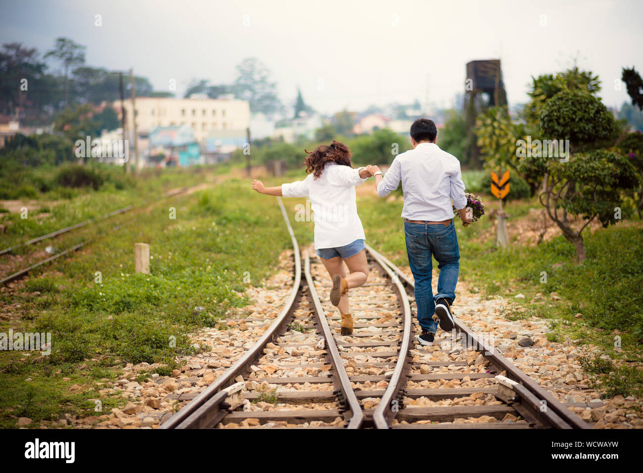 Hands Holding Rail High Resolution Stock Photography and Images - Alamy
