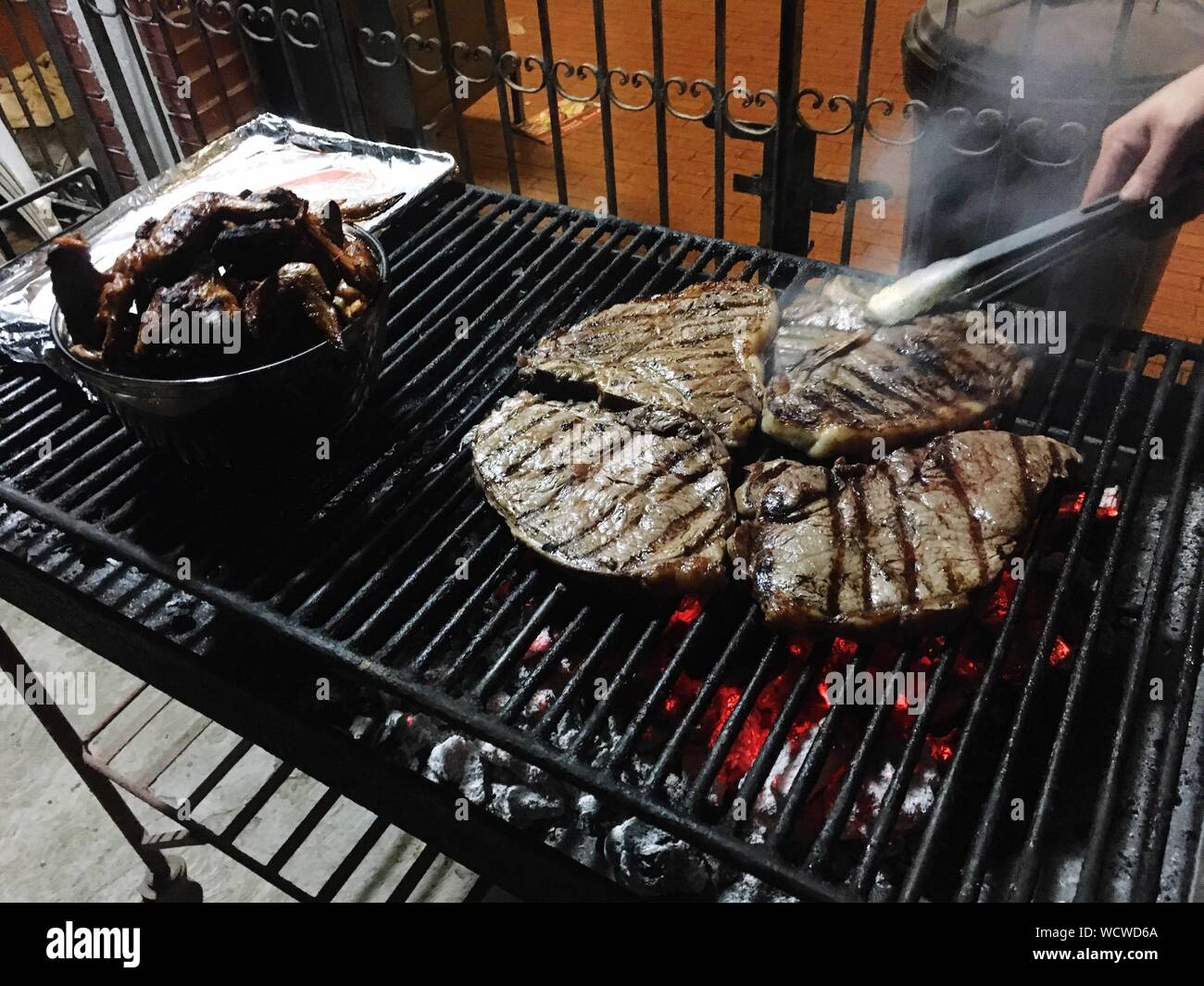 Human grill hi-res stock photography and images - Alamy