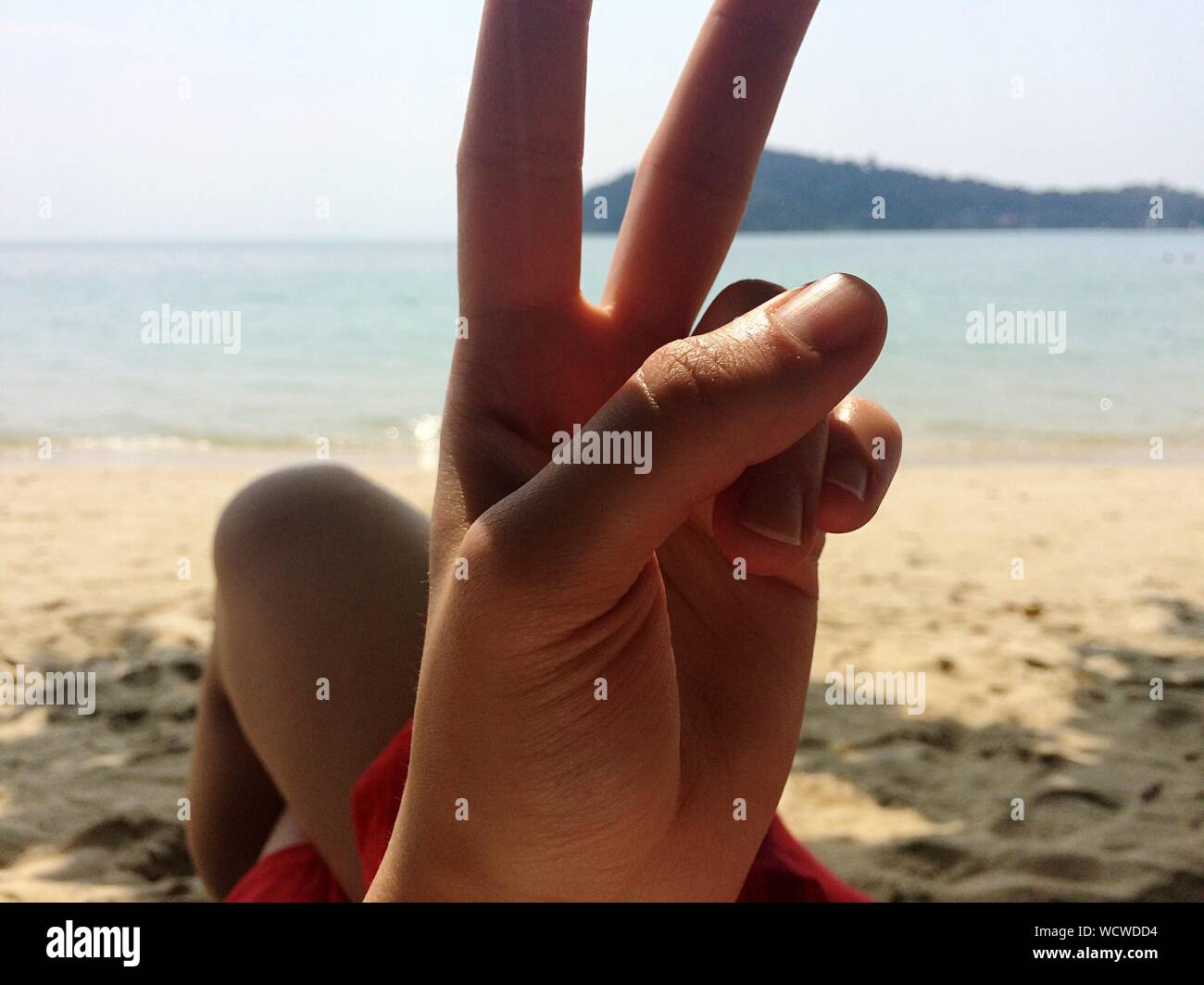 Peace on the beach hi-res stock photography and images - Alamy