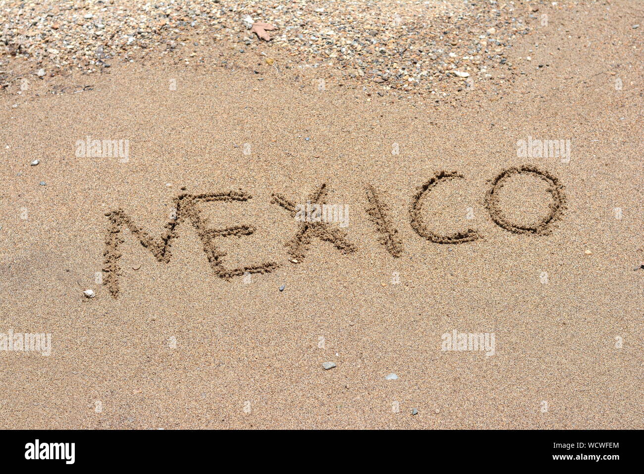 Written word mexico hi-res stock photography and images - Alamy