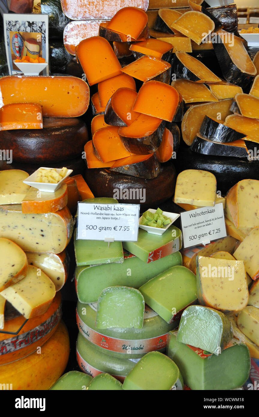 cheese shop, Gouda, South Holland, Netherlands, Europe Stock Photo - Alamy