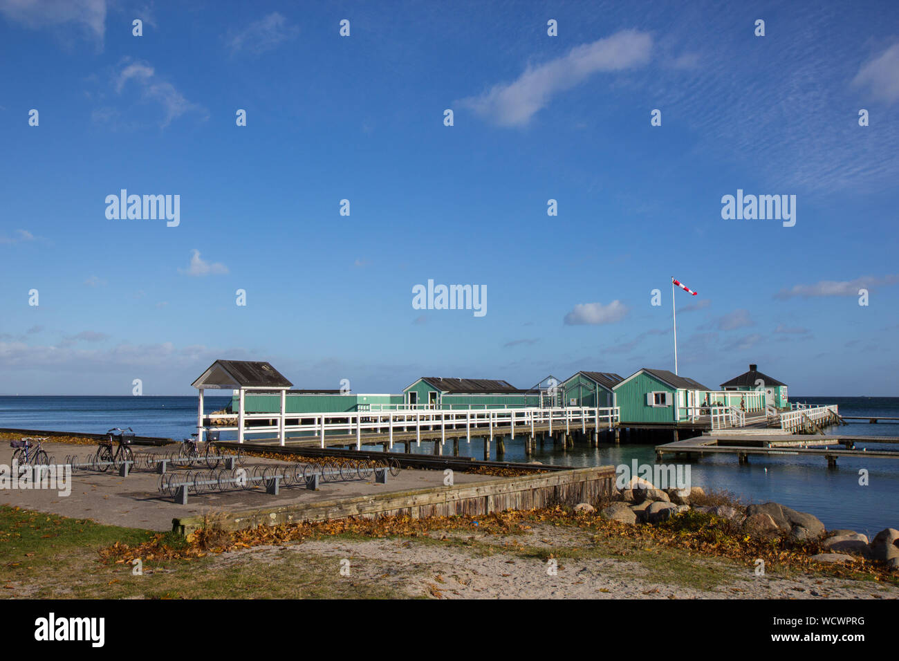 Charlottenlund bathhouse and beach hi-res stock photography and images ...