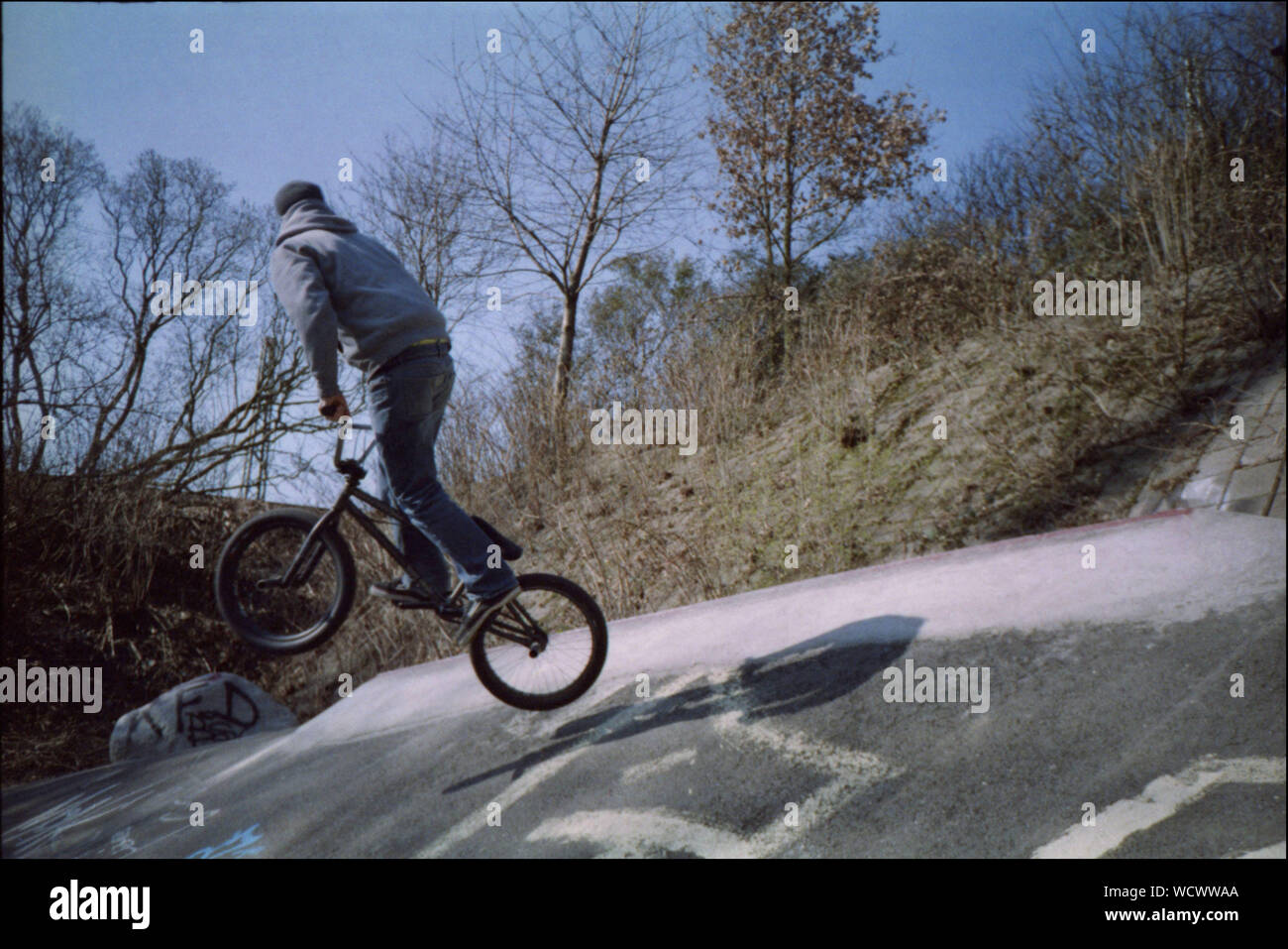 Cycling tricks hi-res stock photography and images - Alamy