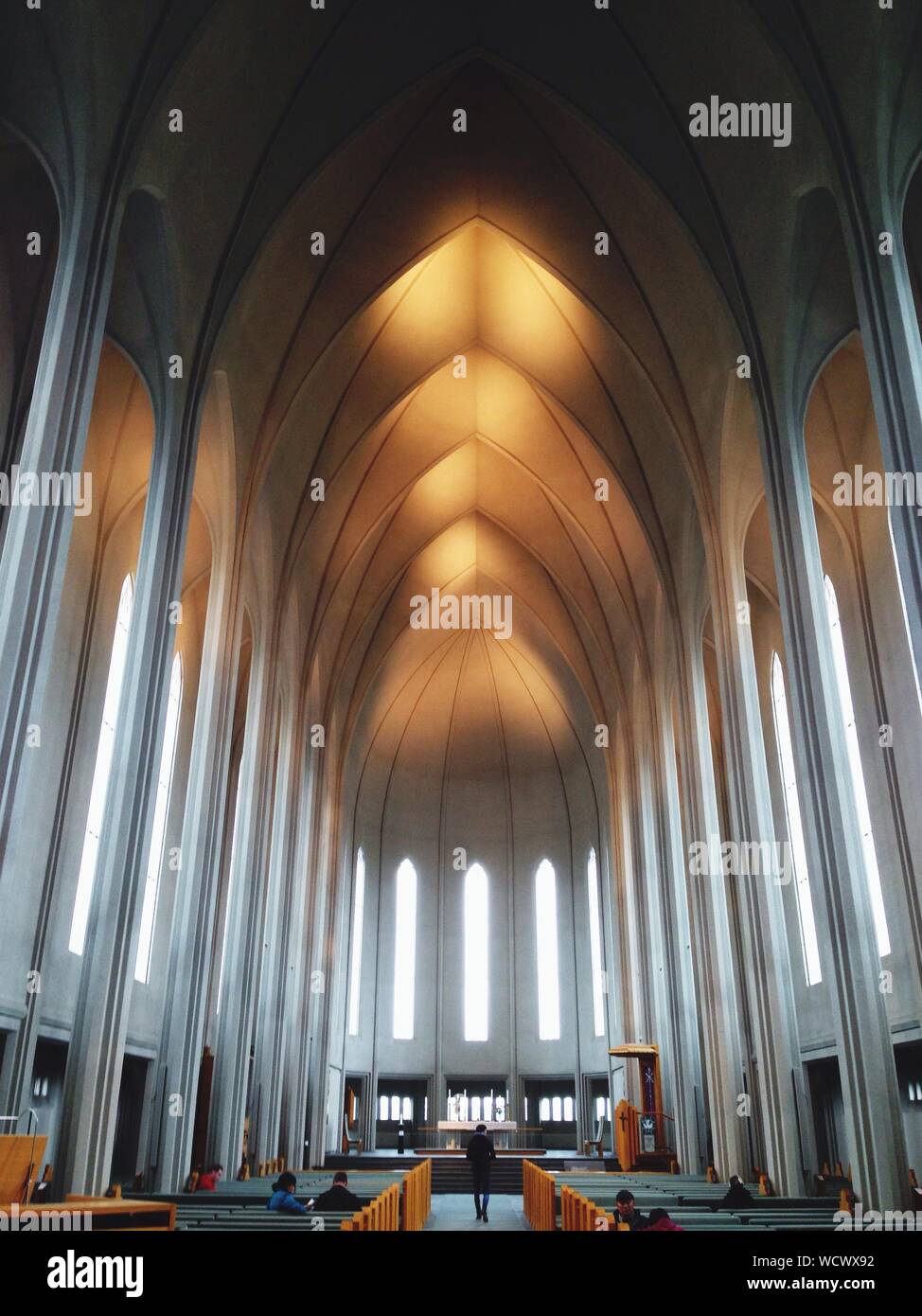 Vaulted Ceiling In Church High Resolution Stock Photography and Images ...