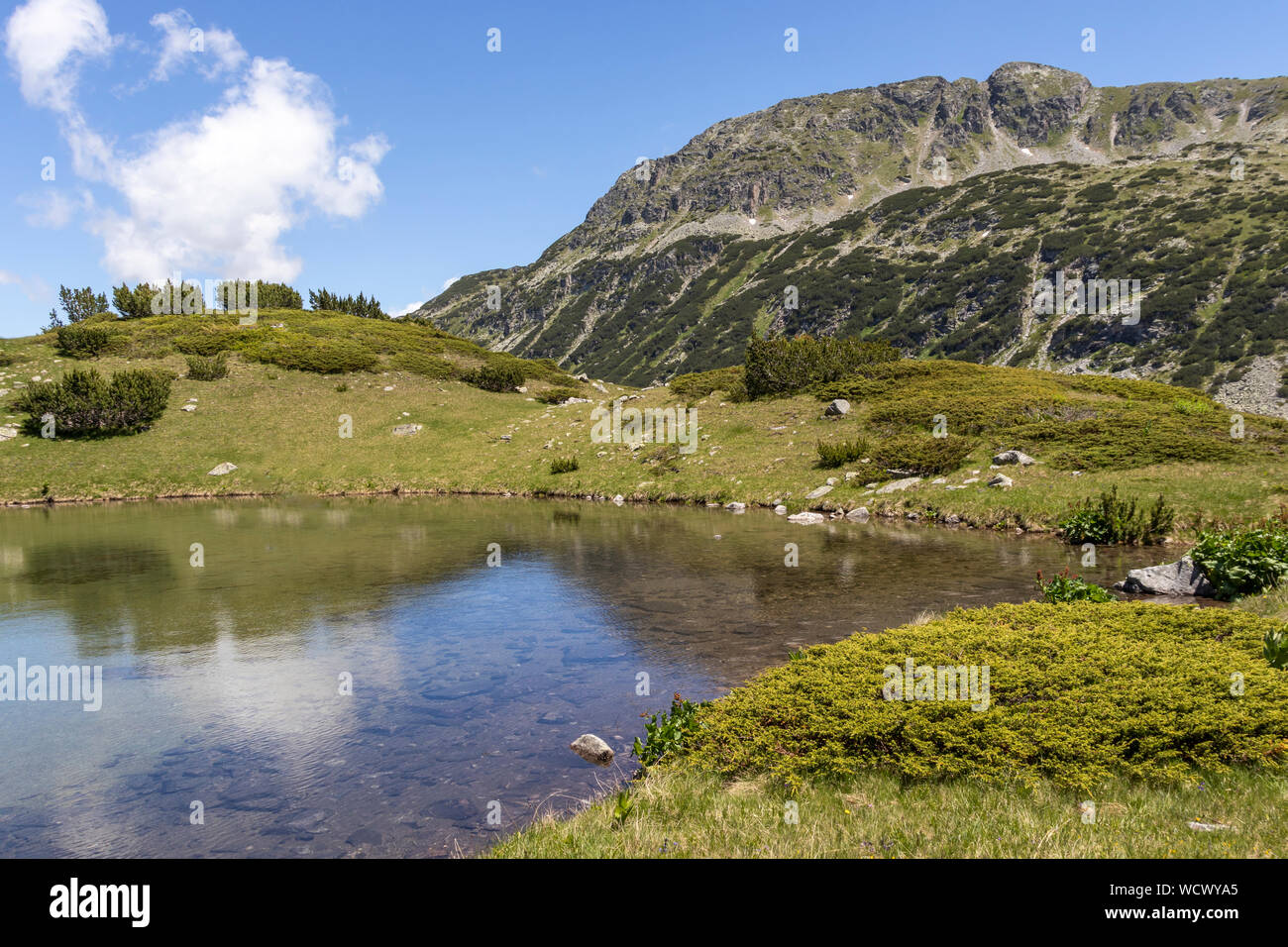 Landscape near The Fish Lakes (Ribni Ezera), Rila mountain, Bulgaria Stock Photo - Alamy