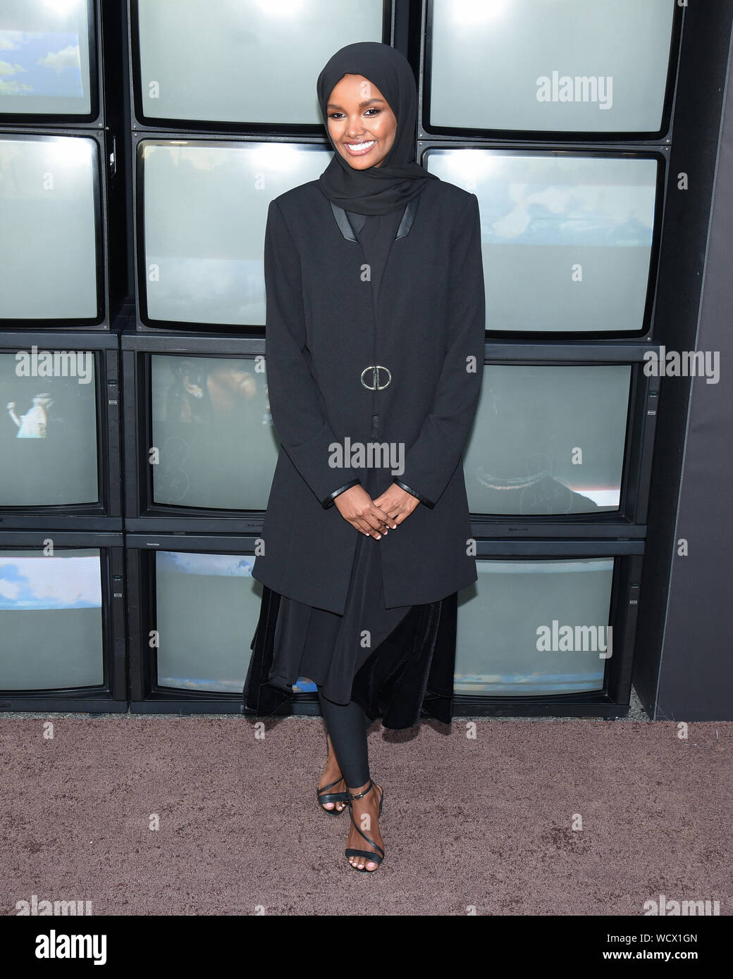 August 27, 2019, Santa Monica, California, USA: Halima Aden attends the ...