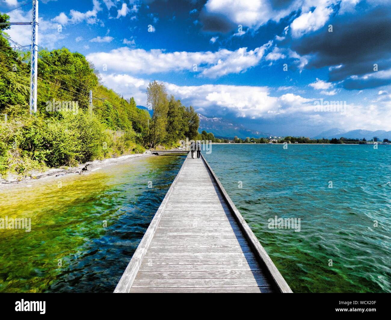 Long narrow pier hi-res stock photography and images - Alamy