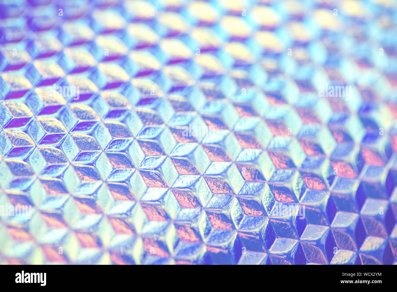 Holographic abstract wallpaper background with geometric pattern Stock ...