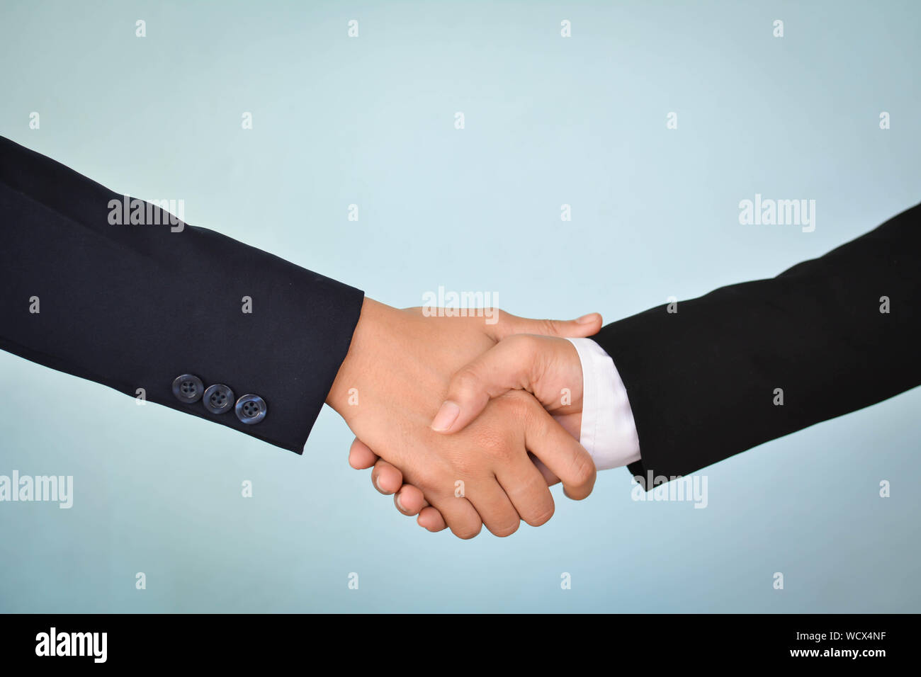 Blue business background hi-res stock photography and images - Alamy