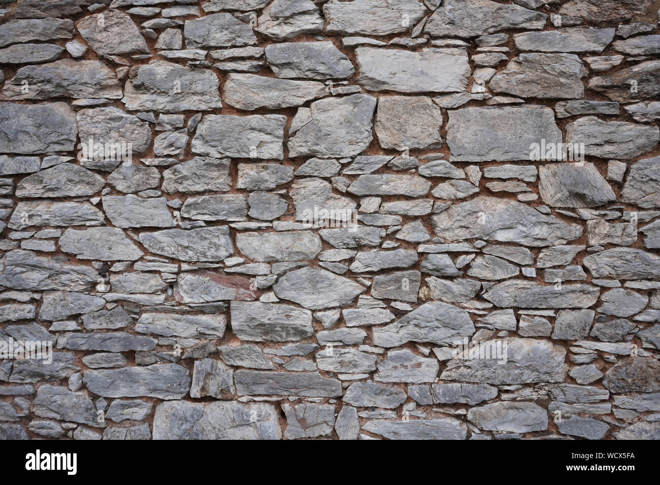 Beautiful old stone wall background horizontal, texture Stock Photo - Alamy