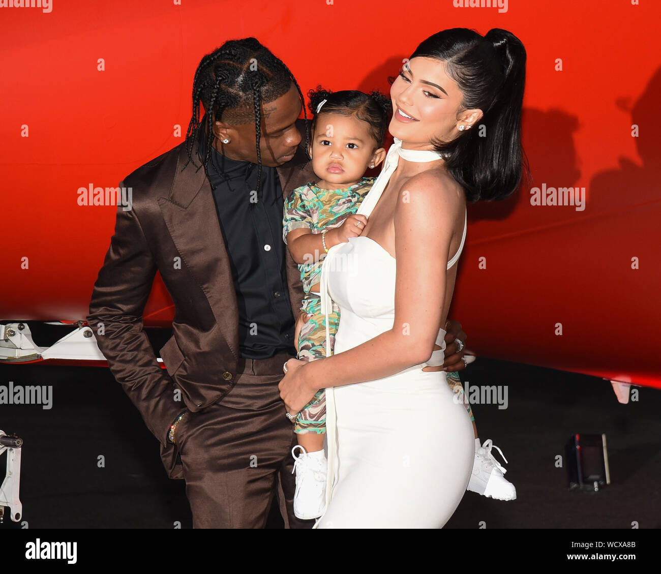 Kylie jenner travis scott stormi hi-res stock photography and images ...