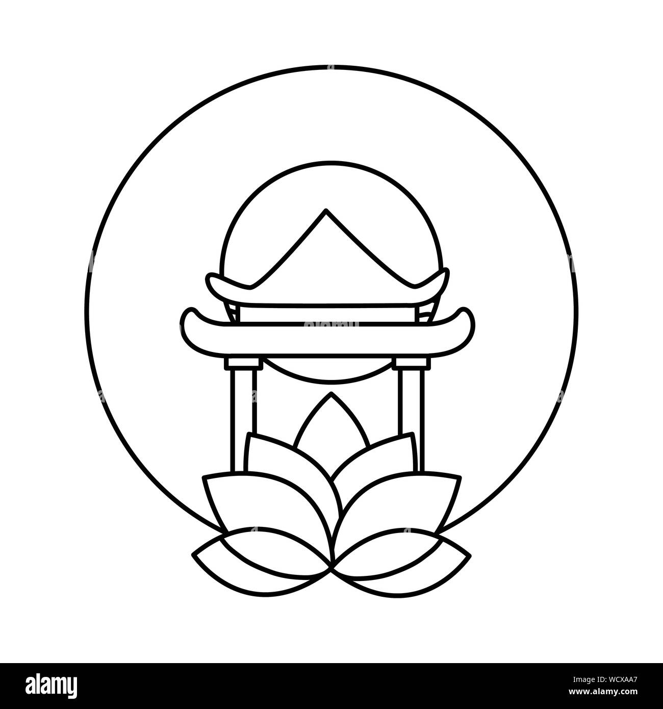 China arch vector design Stock Vector Image & Art - Alamy