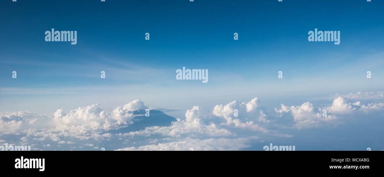 Panoramic sky with clouds hi-res stock photography and images - Alamy