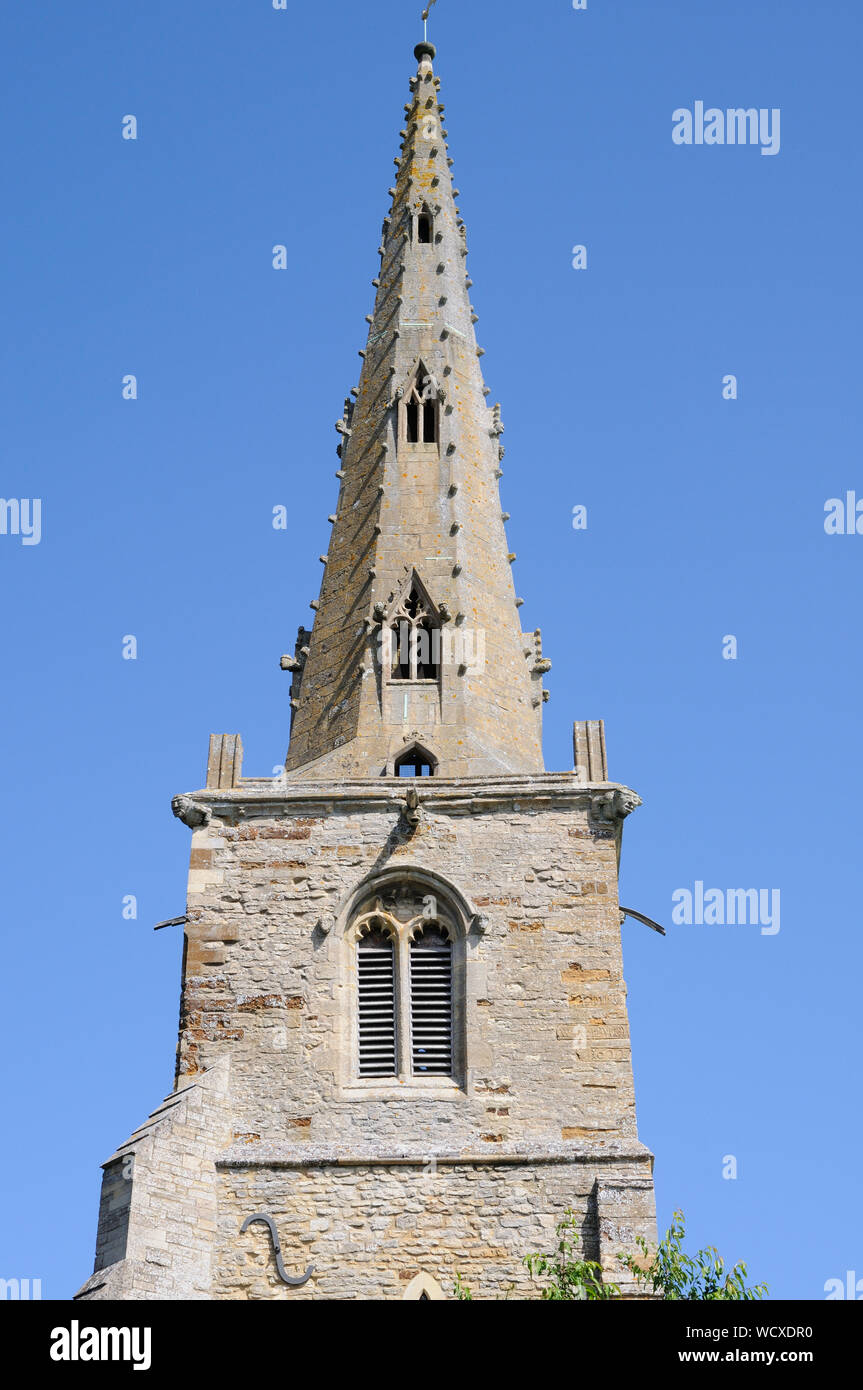 St Mary the Virgin Church, Podington, Bedfordshire Stock Photo - Alamy