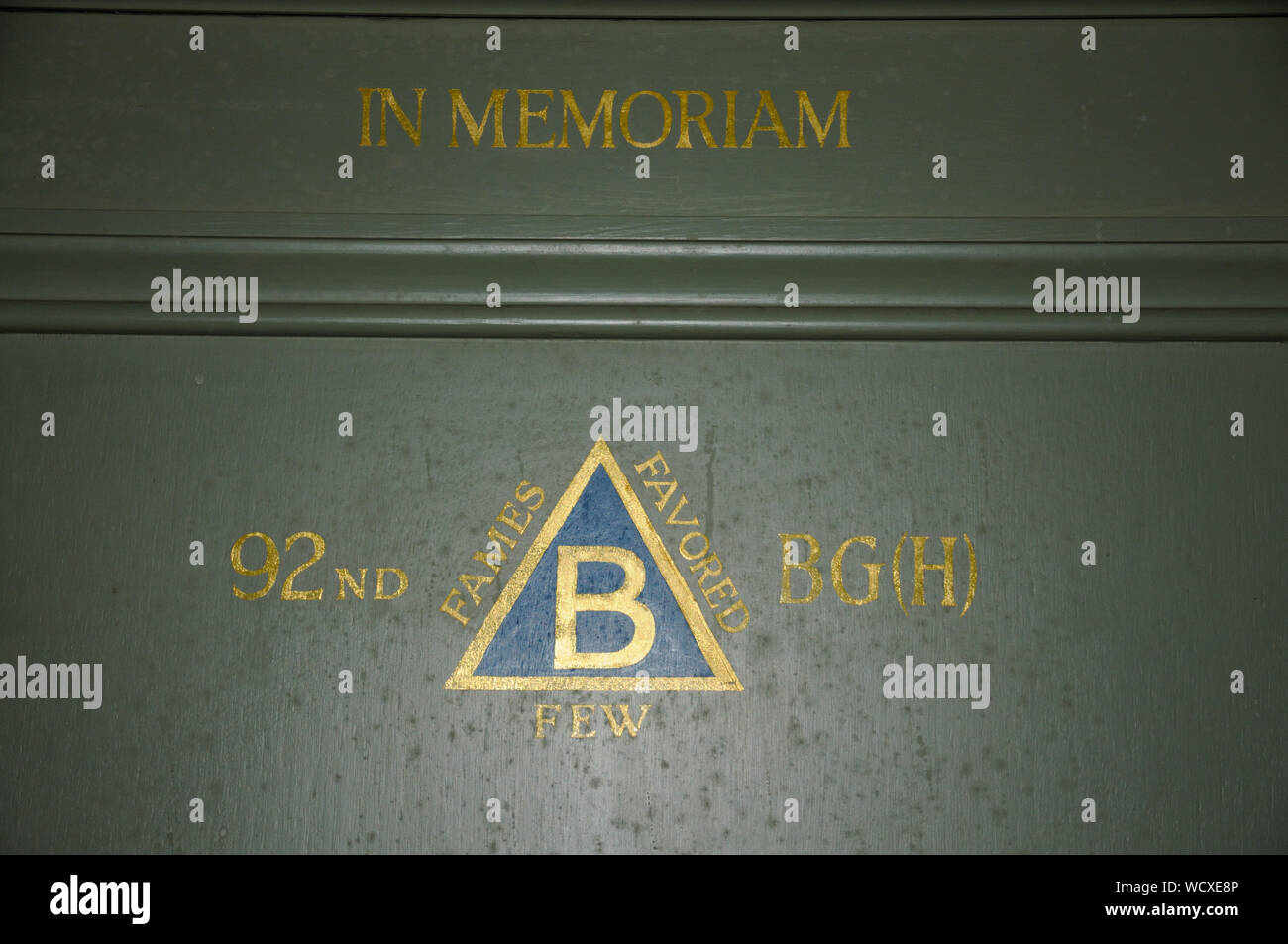 American War Memorial in St Mary the Virgin Church, Podington ...