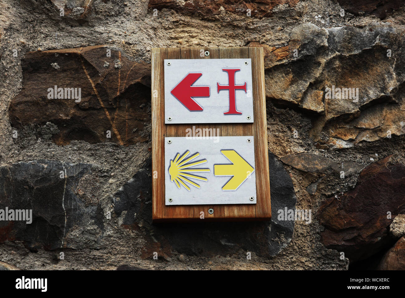 Pilgrim route hi-res stock photography and images - Alamy