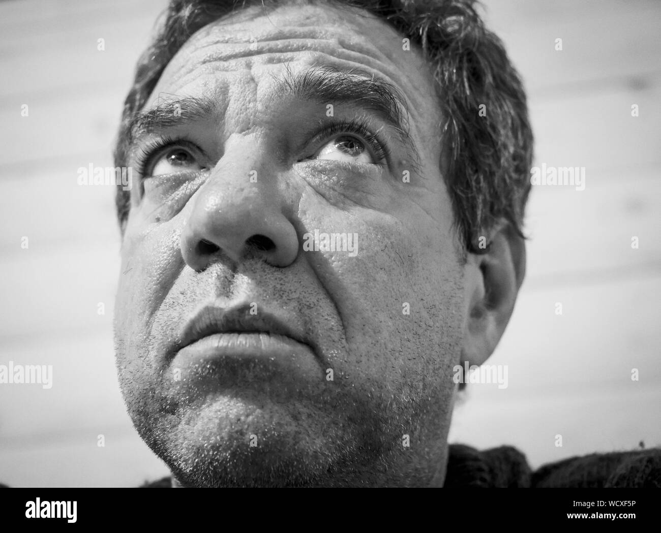 Human serious hi-res stock photography and images - Alamy