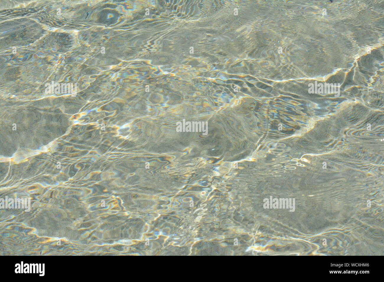 Texture of water. Abstract image of top view of shiny wave of clear sea ...