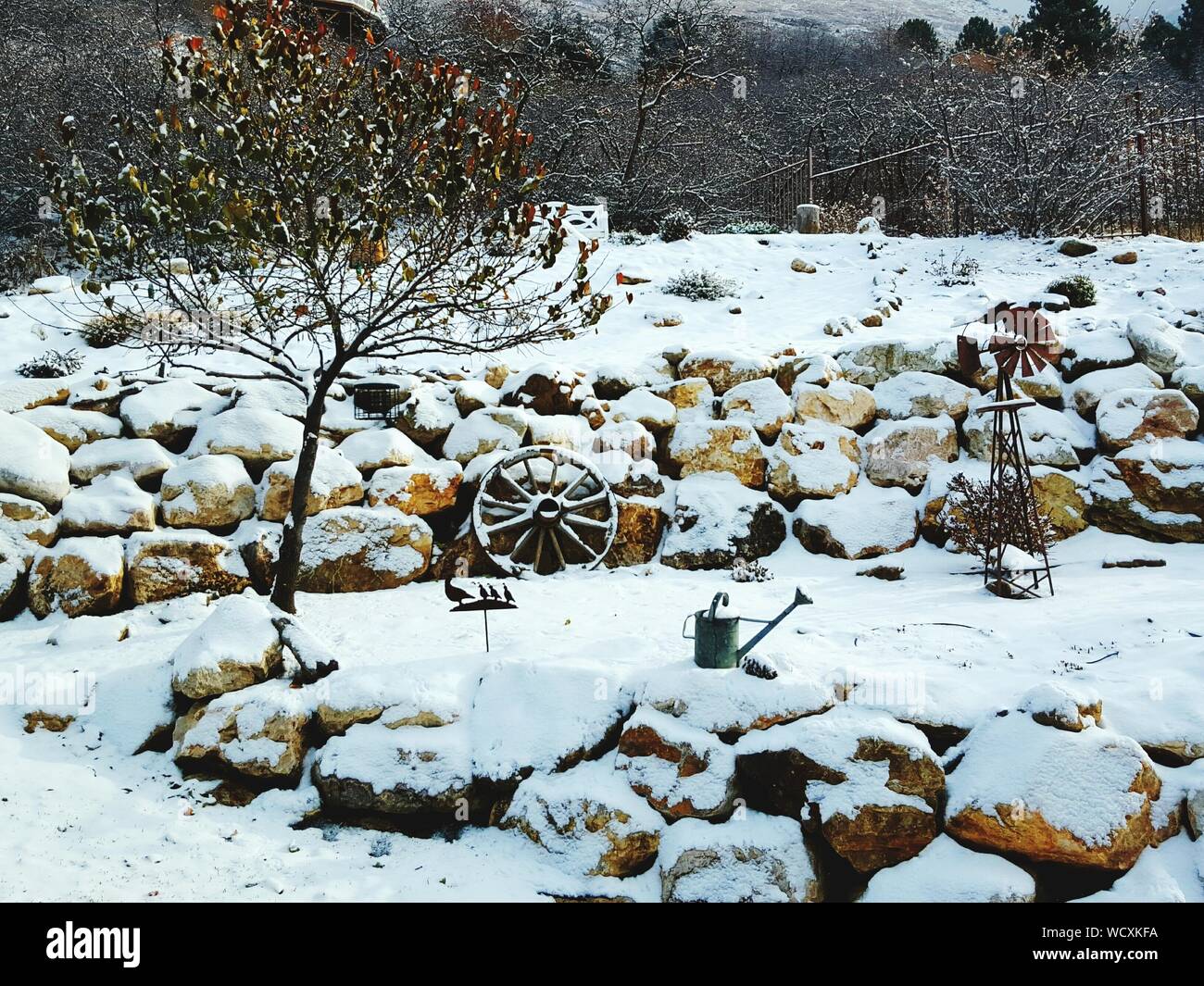 Covering of snow on ground hi-res stock photography and images - Alamy