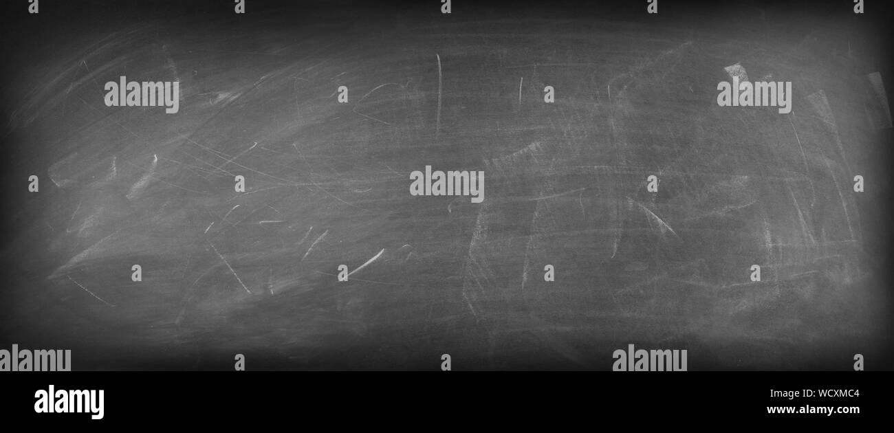 Chalk rubbed out on blackboard background Stock Photo - Alamy