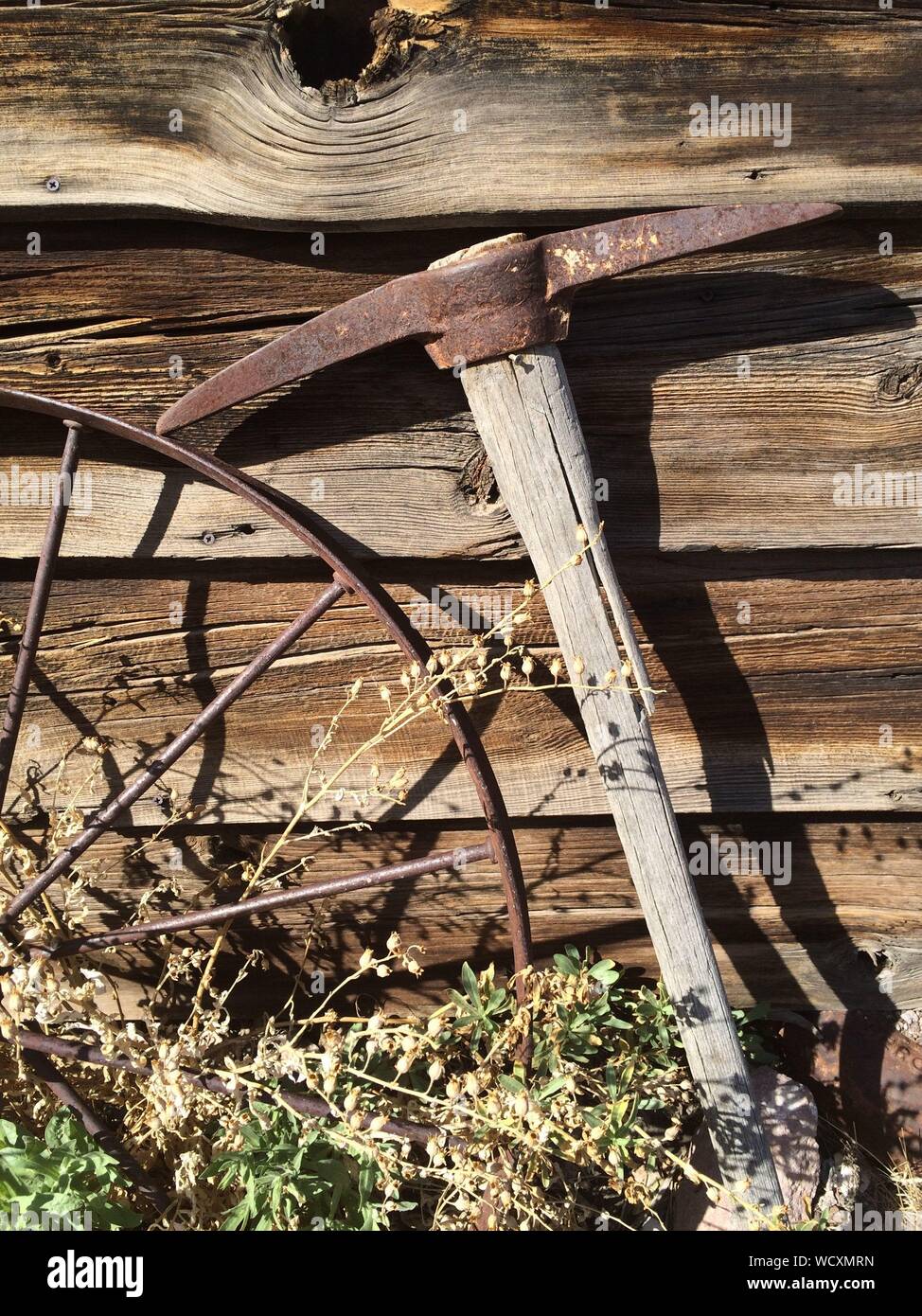 Pick axe old hi-res stock photography and images - Alamy