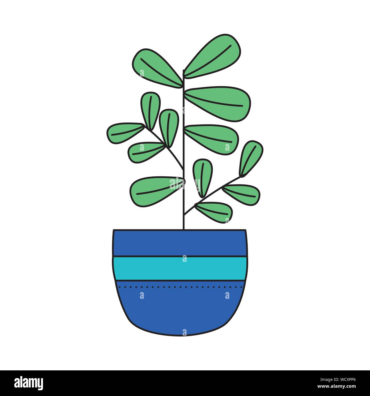 Isolated plant inside pot vector design Stock Vector Image & Art - Alamy