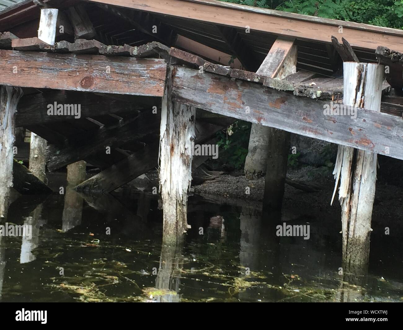 The damaged aqueducts or water bridge hi-res stock photography and ...