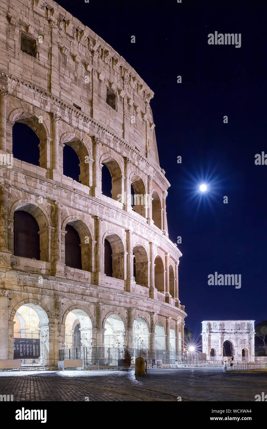 Roman amphitheater with clear sky hi-res stock photography and images ...