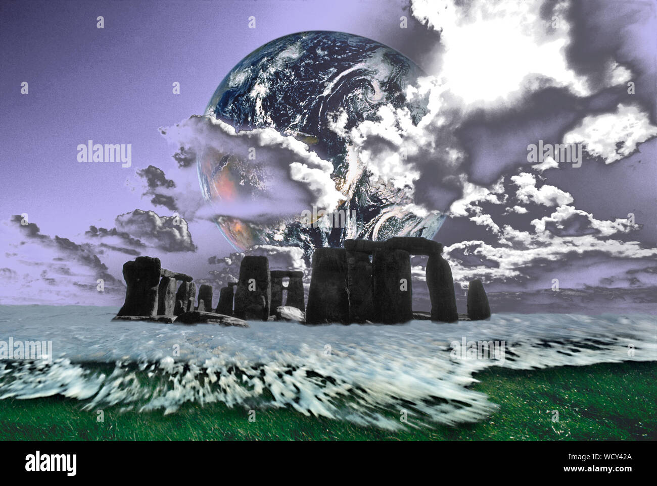 Stonehenge map hi-res stock photography and images - Alamy