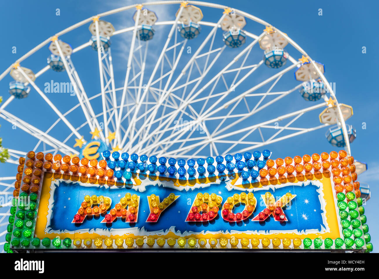 Fancy fair signs for banners and text for commercial use Stock Photo ...