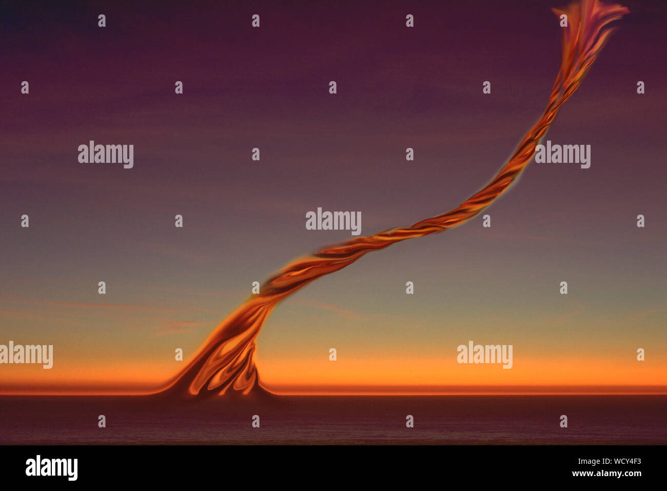 Sea waterspout hi-res stock photography and images - Alamy